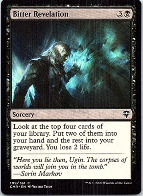 Bitter Revelation Magic The Gathering Commander Legends Light Play | eBay