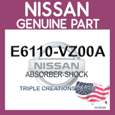 Genuine Nissan E6110-Vz00A Absorber-Shock E6110Vz00A OEM | eBay