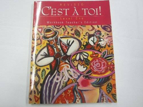 C'est A Toi!:Revised Level 1, Workbook Teacher's Edition - Paperback ...