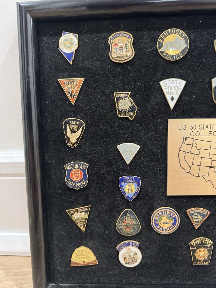 US State Police Patch Pin Collection | eBay