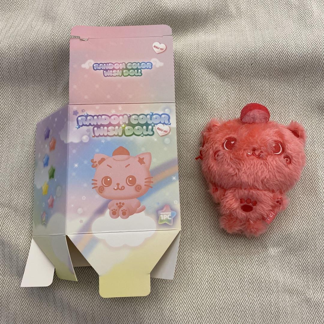 NCT WISH COLOR WISH DOLL Riku Red Plush Doll Colored Doll Wish Doll | eBay