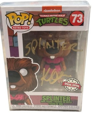 Kevin Clash Signed Autographed Master Splinter Teenage Mutant Ninja ...