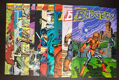 BADGER (1985 Capital / First Comics) -- Huge Lot of 39 Different Issues ...