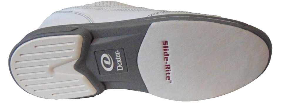 DEXTER SLIDE-RITE TUPBO PRO WHITE SHOES DEXLITE PRO SHOES MENS BLOWLING ...