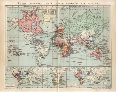 World Maps - French World Map