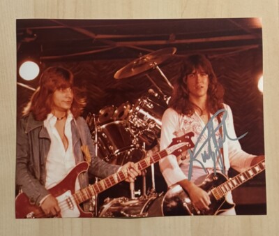 RANDY JACKSON SIGNED 8X10 PHOTO AUTOGRAPHED ZEBRA BAND LEAD SINGER RARE ...