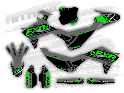 Graphics Kit fits Kawasaki KX 450F KXF 450 KX450F 2024 2025 Decals ...