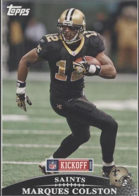 2009 Topps Kickoff - Marques Colston #18 for sale online | eBay
