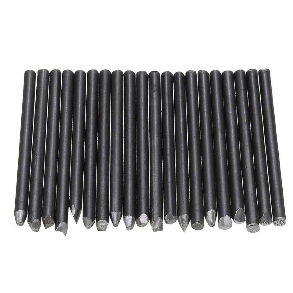 20Pcs Assorted Steel Punches Flower Punch Stamp Jewelry Jewelers Metal ...