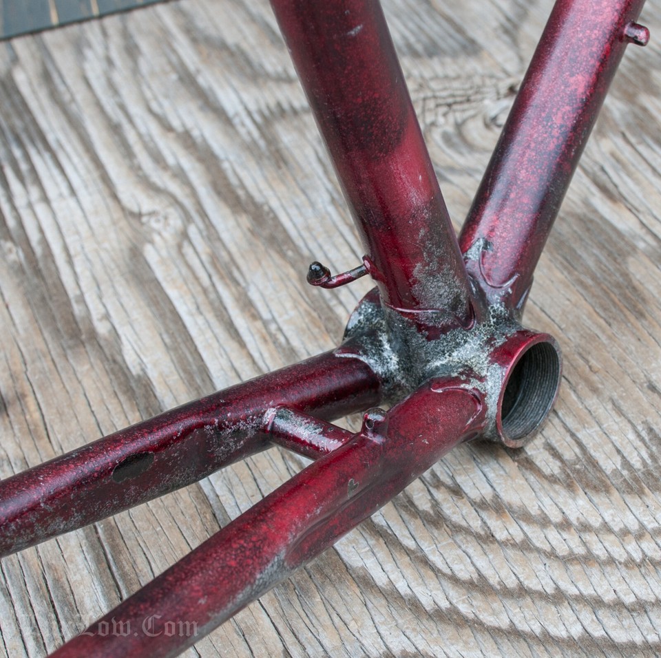 Vintage 1946 AS Gillott Road Bike FRAME FORK 531 Reynolds Lug Steel ...