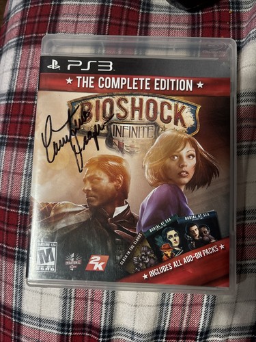 BioShock Infinite Complete Edition, Signed By Courtney Draper/Elizabeth ...