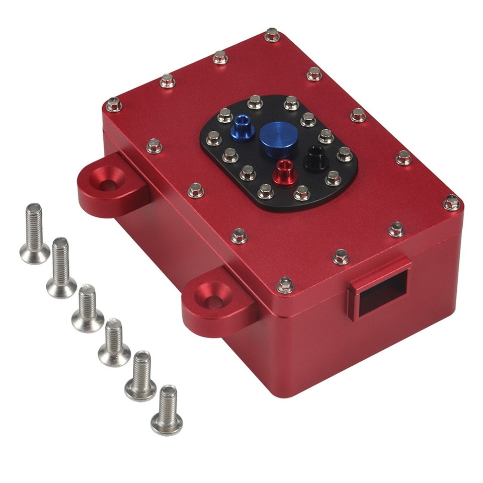 1/10 Fuel Cell Receiver Box For SCX10 PR10 TRX4 1/8 1/10 RC Crawler Car ...