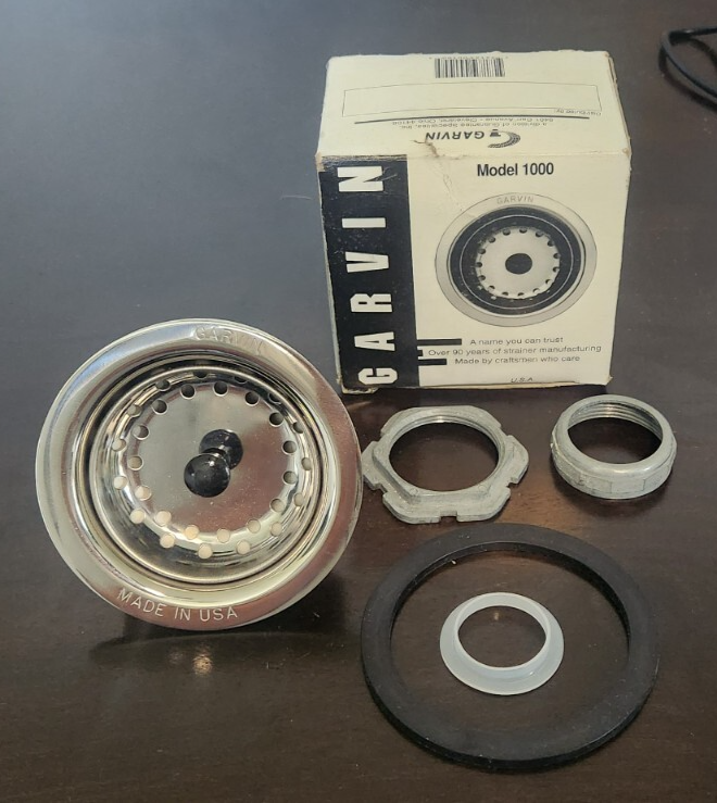 Garvin Model 1000 Stainless Steel Sink Strainer | eBay