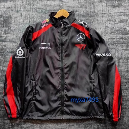 T-Shirt 2024 LOL Spring Competition LCK Uniform Team T1 Zipper Jacket ...