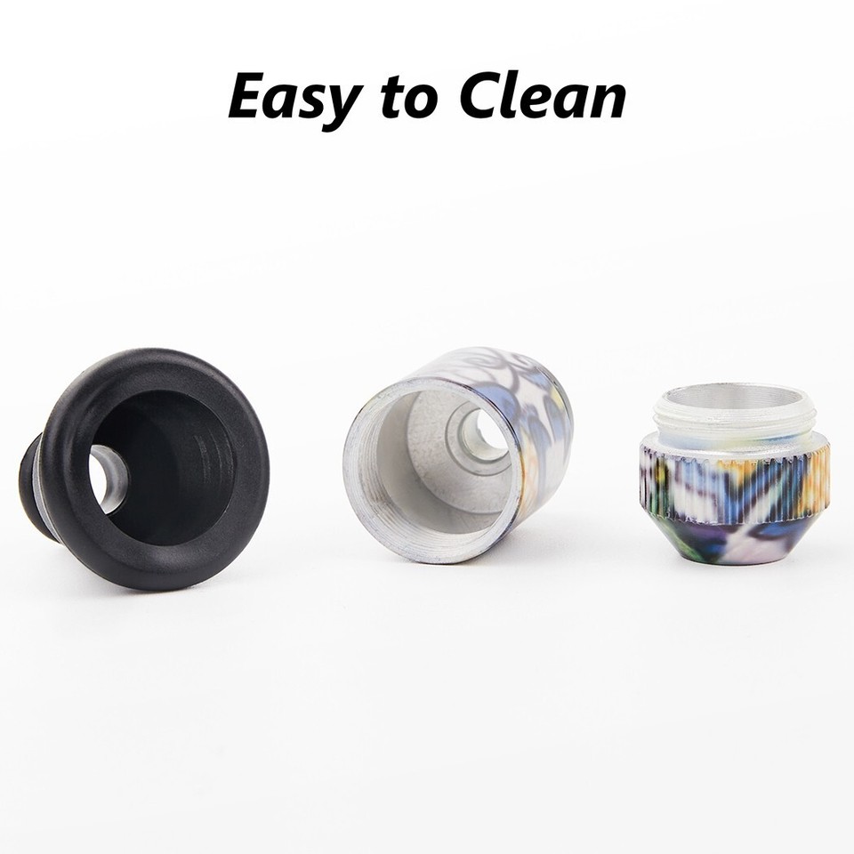 6 Pc Sneak a Toke Mini One Hitter Metal Tobacco Portable Smoking Pipe ...