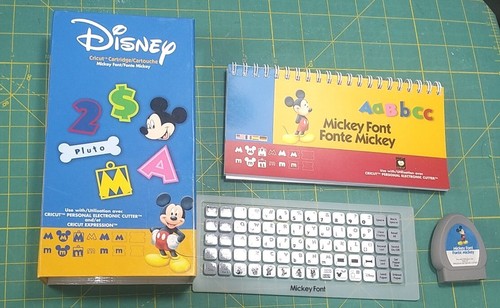 Disney Mickey Mouse Font Cricut Cartridge alphabet letters | eBay