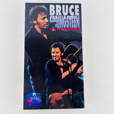 Bruce Springsteen MTV Unplugged in Concert VHS Video Tape 44744916234| eBay
