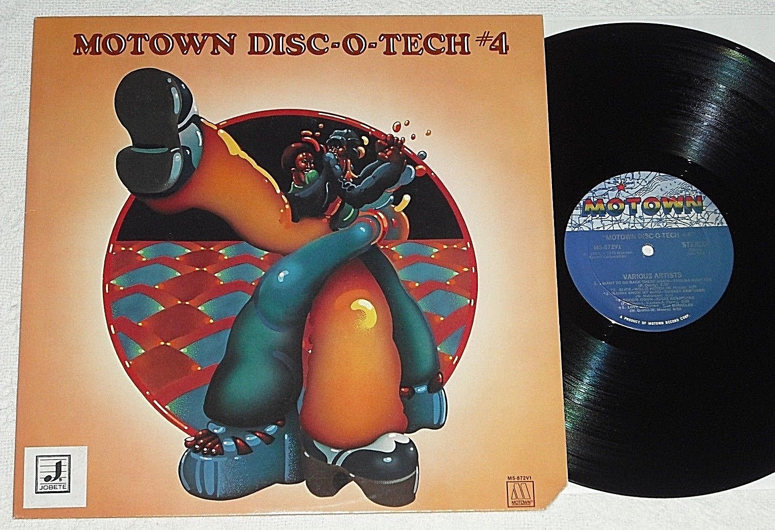 MOTOWN DISC-O-TECH-Vol. 4 (1976) MOTOWN LP w/Miracles/Ross/Temptations ...