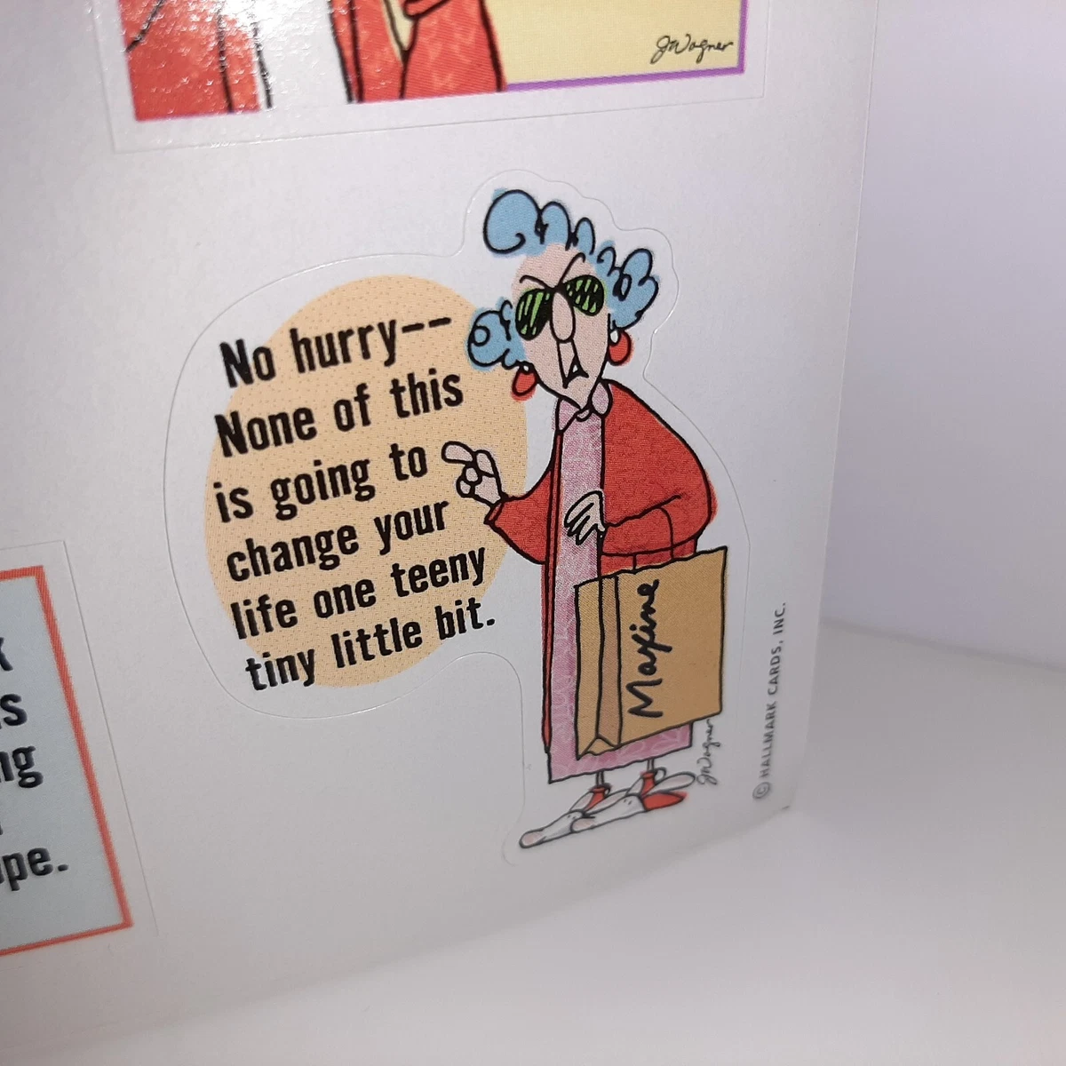 Funny Old Lady Cartoon Maxine