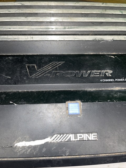 Alpine V-Power MRP-F250 4-Channel Car Amp for sale online | eBay