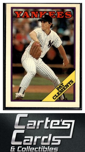 Pat Clements 1988 Topps Tiffany #484 New York Yankees | eBay