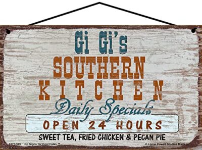 Gi Gi's Southern Kitchen Sign Daily Specials Open 24 Hours Grandma ...
