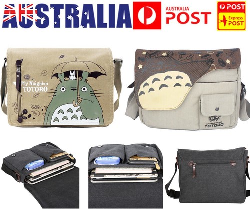 Studio Ghibli My Neighbor Totoro Teenager Canvas Messenger Shoulder ...