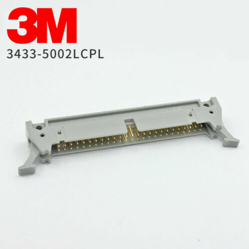 3M NO:3433-5002LCPL horn 2.54mm pitch 90 degree curved needle connector ...