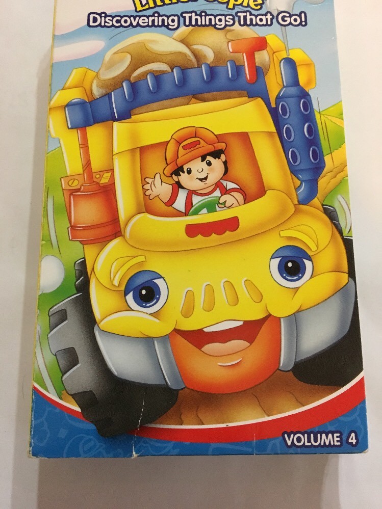 Little People Discovering Things That Go!Fisher Price Volume 4 VHS-RARE ...