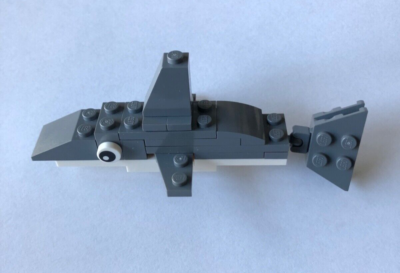 Instructions For Custom Lego Hammerhead Shark Build
