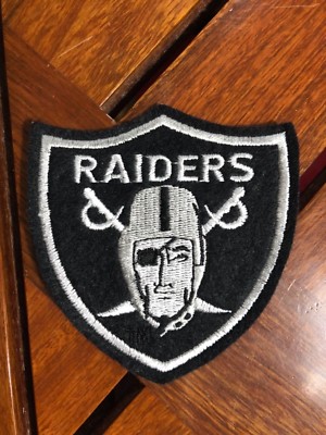 *OAKLAND RAIDERS SEW ON PATCH 3" X 3 1/8" | eBay