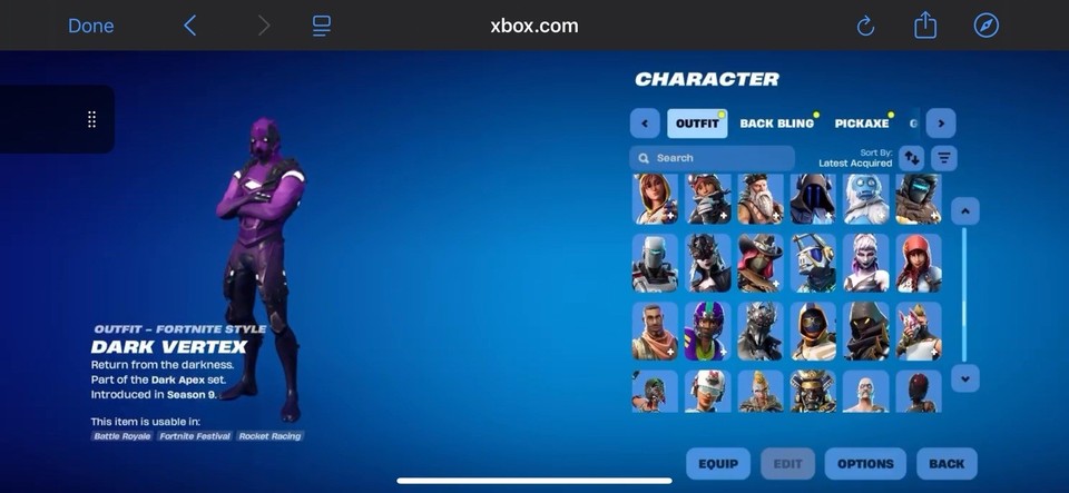 Fn Account Xbox Rare Skins Dark Vortex Season 3 Skins Season 3 Loads ...