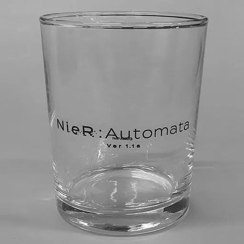 Glass Title Glass "NieR: Automata 1.1a Broadcast Commemorative Lottery ...
