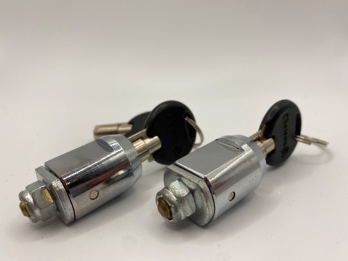 Set of 2 Chateau Red Line Overlock Cylinder Anti Cut Solid Brass Self ...