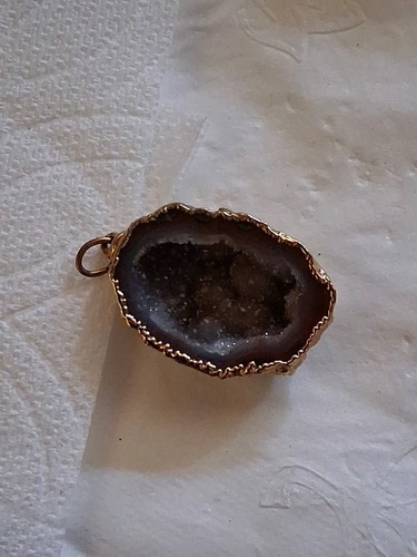 Natural Amethyst Quartz Crystal Nicholas Beautiful perfect Necklace ...