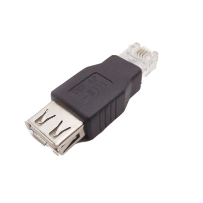 USB 2.0 A Female To RJ11 4Pin 6P4C Male Ethernet Network Phone ...