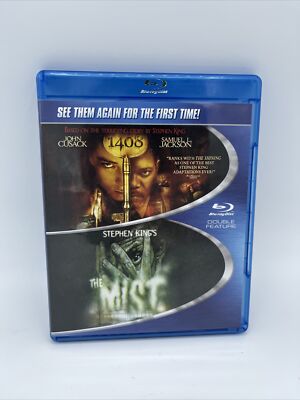 1408 / The Mist Blu-ray Stephen King Double Feature 2-Disc Horror HTF ...