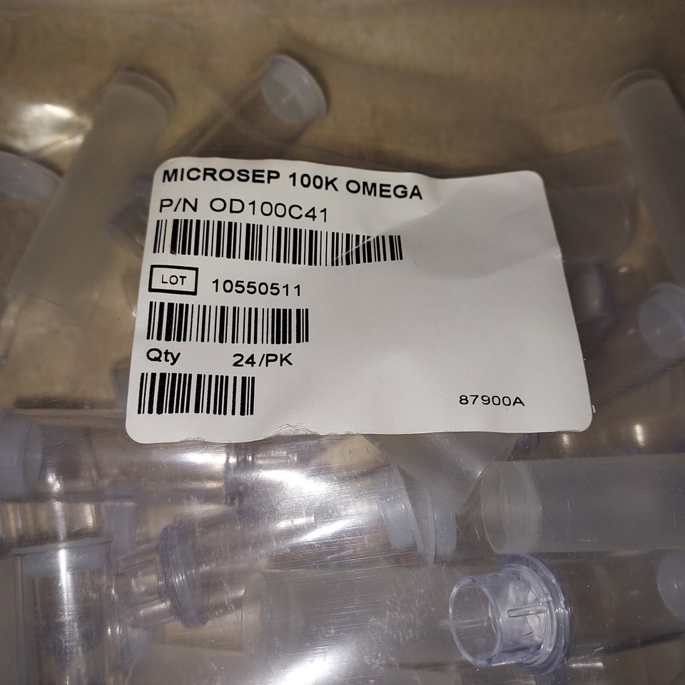 Pall Life Sciences Centrifugal Devices Microsep 100k Omega #OD100C41 QTY/24 | eBay