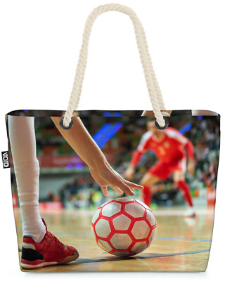 Handball Ball Sport Halle Beach Bag ecke füße schuh stiefel details ...