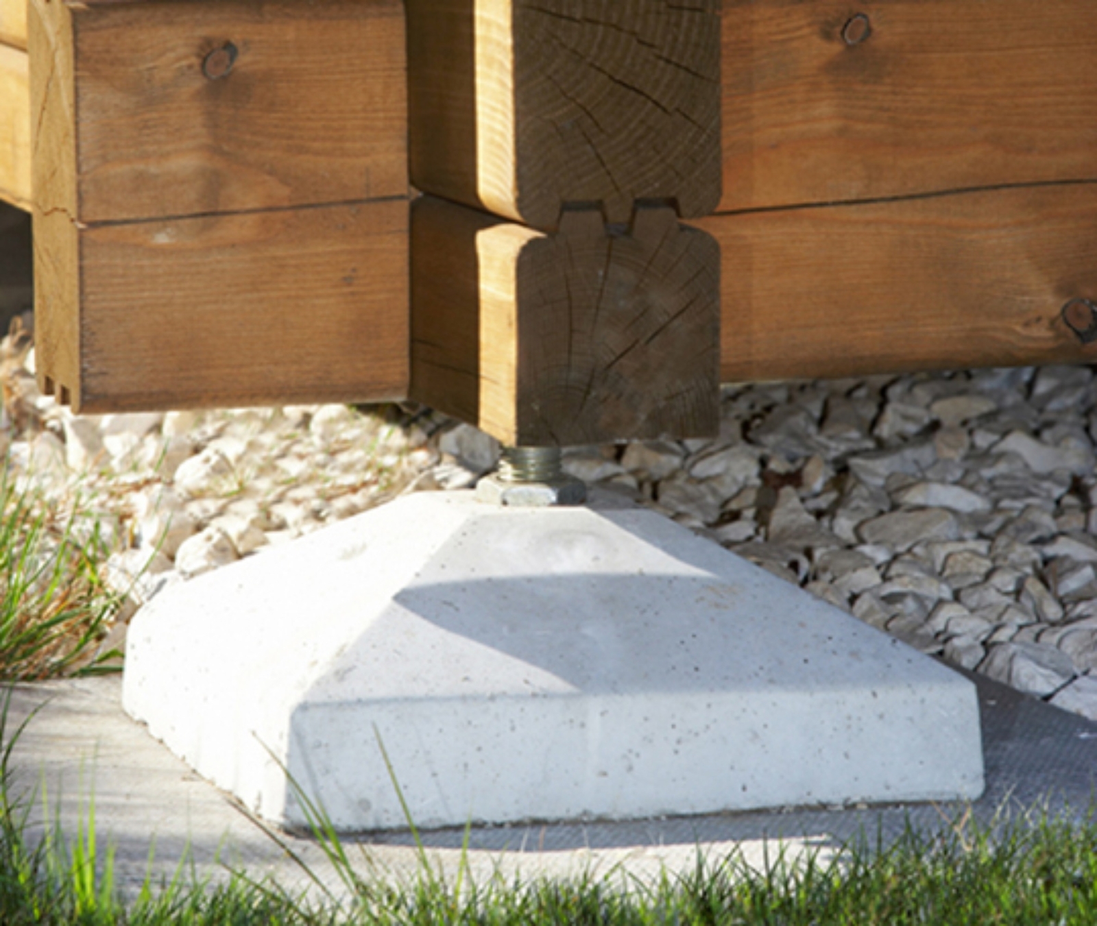 Swift Plinth Foundations - 12 height adjustable pads - garden rooms up ...