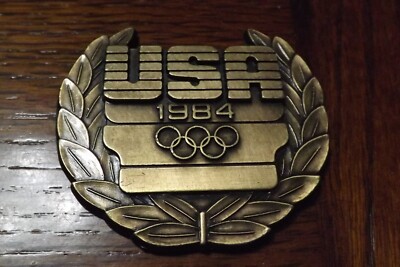 1984 USA OLYMPICS PAPERWEIGHT 2 5/8" X 1/8" | eBay