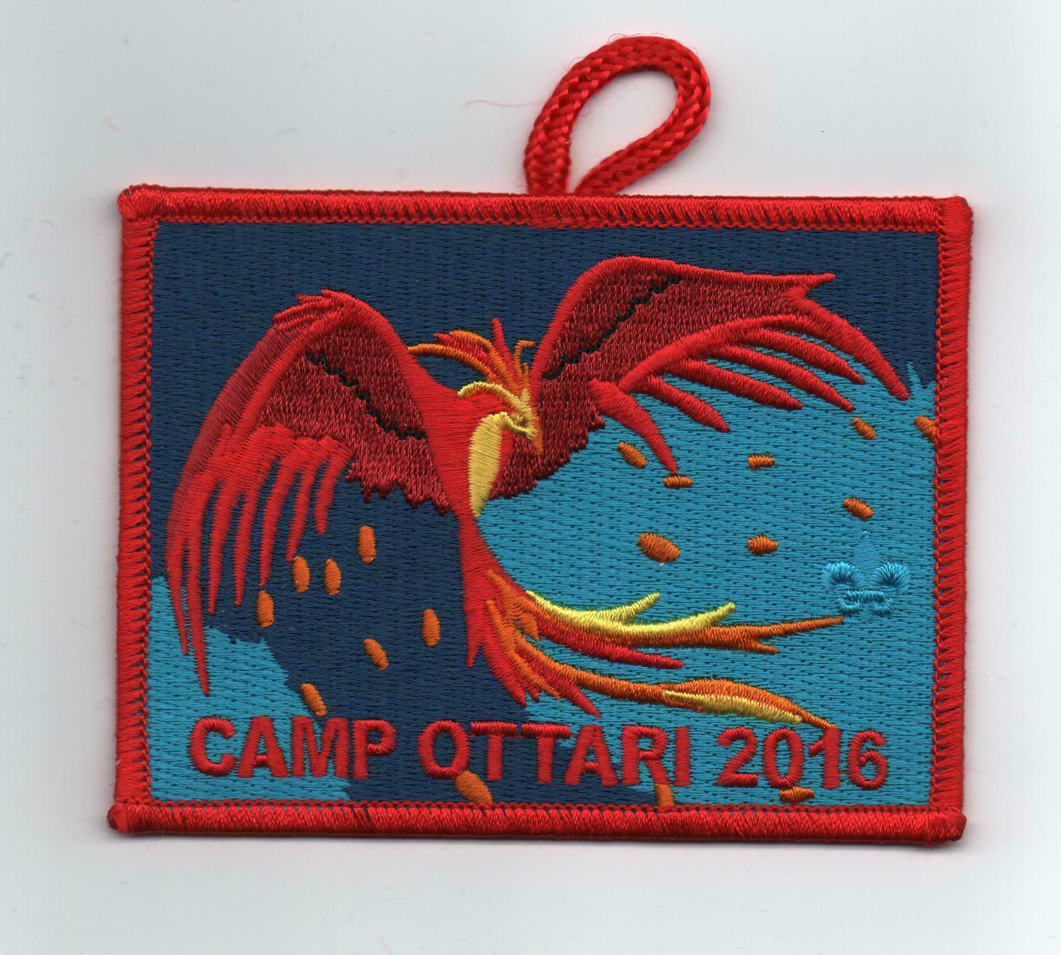 Boy Scout 2016 Camp Ottari Patch | eBay