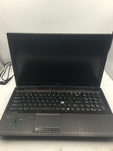 MSI MS-16GH - FOR PARTS - INTEL CORE I7 - 4GB RAM - 15" - READ ...