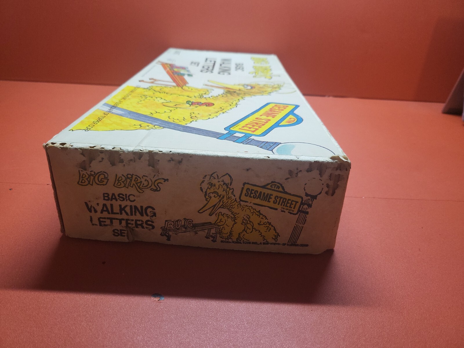Vintage 1972 Sesame Street Big Birds Basic Walking Letters Set ...