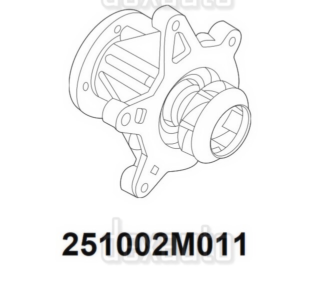 Pump Coolant 251002M011 for Hyundai Venue 20-22 | eBay