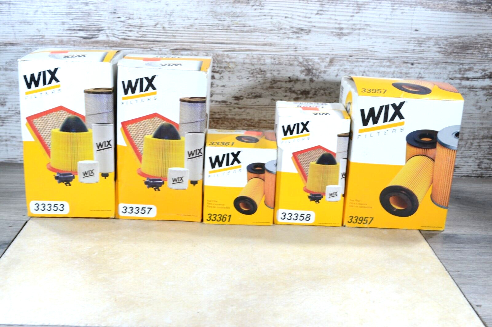 WIX 33357 - Fuel filter cross reference