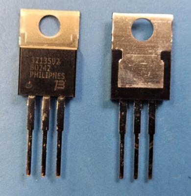 (50PCS) BD242 Power Bipolar Transistor, 3A, 45V, 1-Element, PNP, TO ...