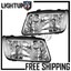 1999-2002 VW VOLKSWAGEN JETTA Left Right Pair Halogen w/o Fog Lamps ...