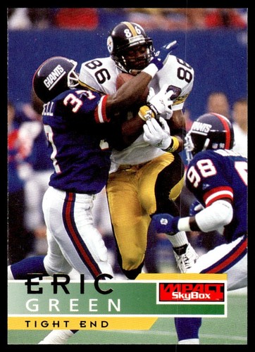 1995 SkyBox Impact Eric Green Pittsburgh Steelers #113 | eBay
