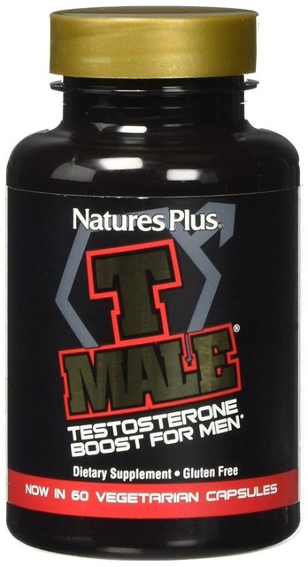 Nature's Plus - T Male Testosterone Boost For Men - 60 Capsules for ...